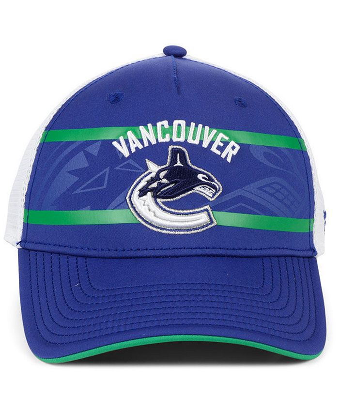 Authentic NHL Headwear Vancouver Canucks 2nd Season Trucker Adjustable ...