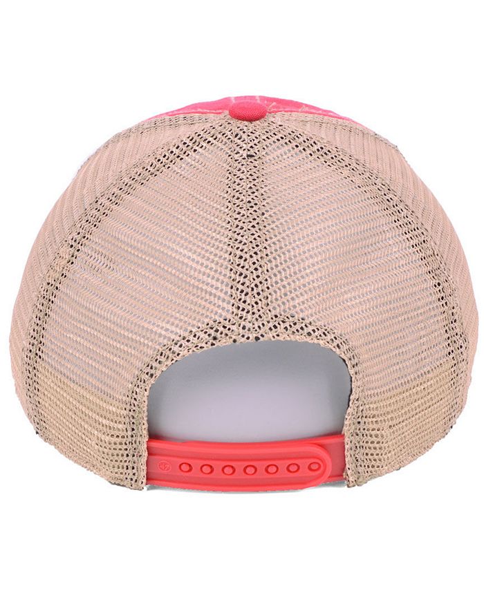 '47 Brand Wisconsin Badgers Tuscaloosa Mesh CLEAN UP Snapback Cap - Macy's