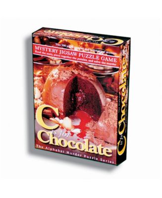 C is for Chocolate Murder Mystery Jigsaw Puzzle- 1000 Pieces - Macy's