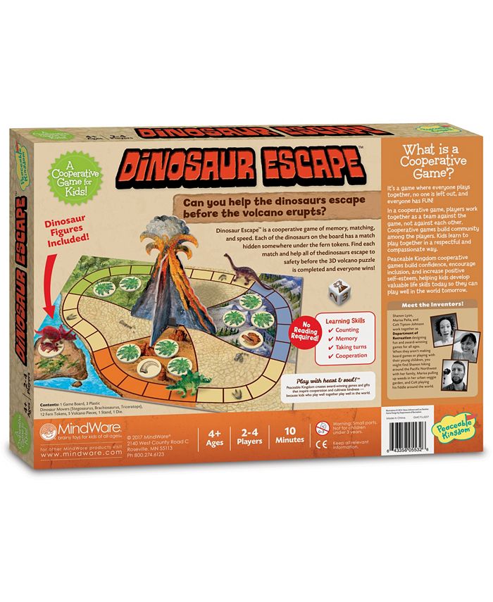 Peaceable Kingdom Dinosaur Escape Game - Dinosaur Toy - Macy's