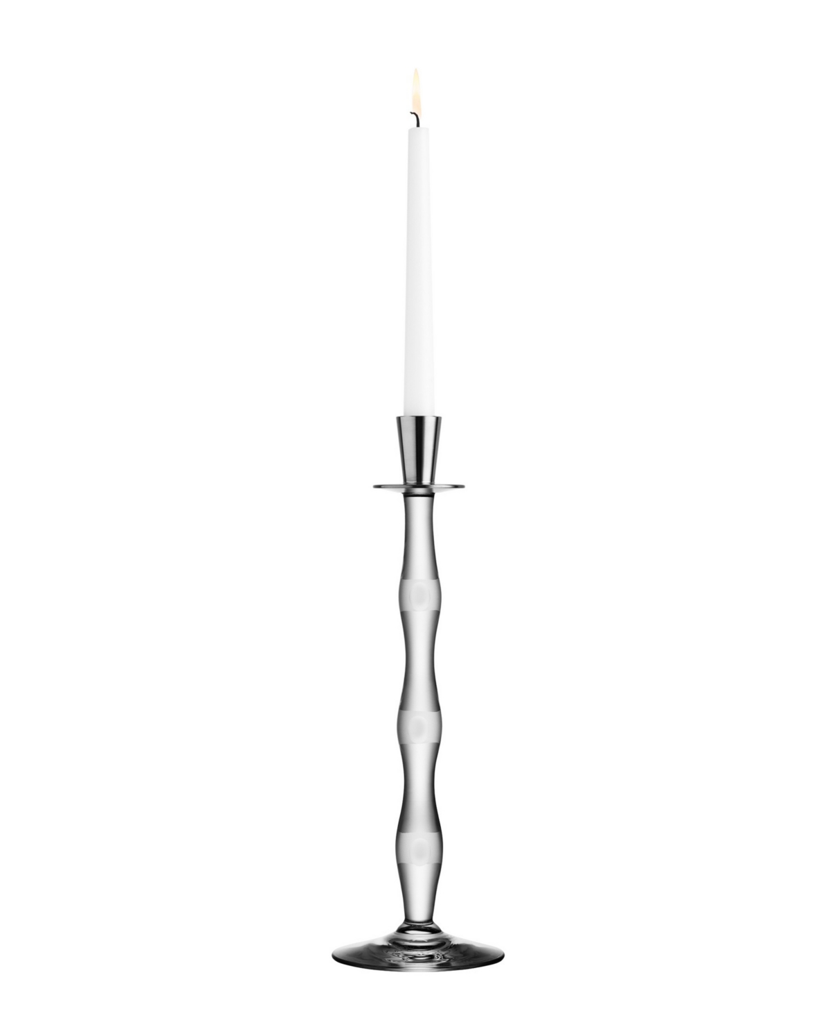 Click here for Orrefors Celeste Cut Candlestick - Clear prices