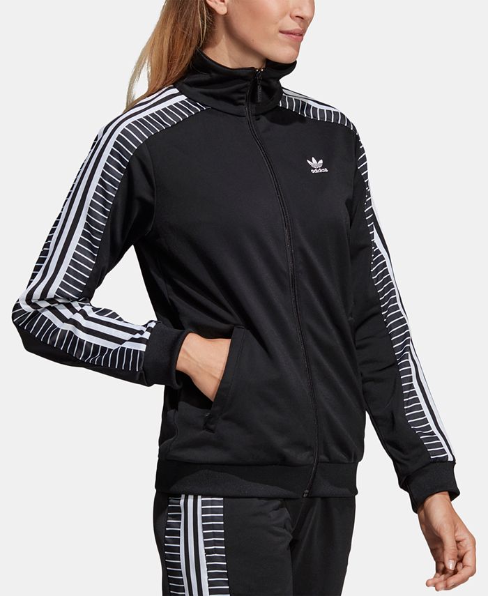 adidas 3-Stripe Track Jacket - Macy's