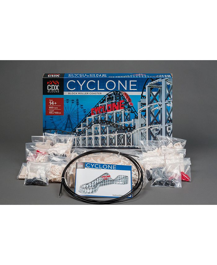 Coaster Dynamix CDX Blocks Brick Construction Cyclone Roller Coaster ...