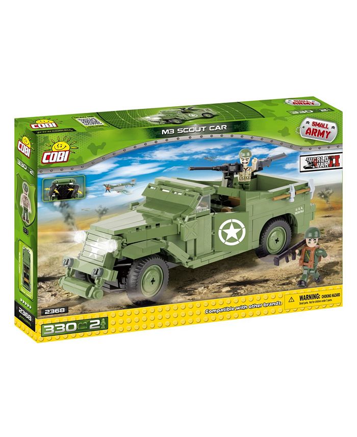 COBI Small Army World War II M3 Scout Car 330 Piece Construction Blocks ...