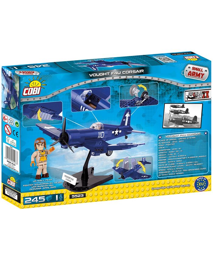 COBI Small Army World War II Vought F4U Corsair Plane 245 Piece ...
