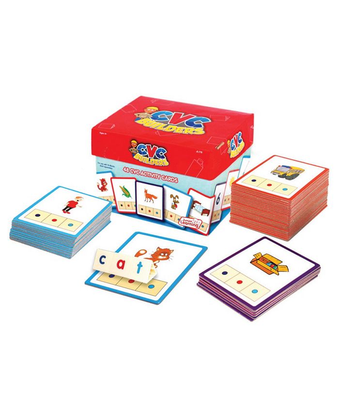 Junior Learning CVC Word Builders Activity Cards - Macy's