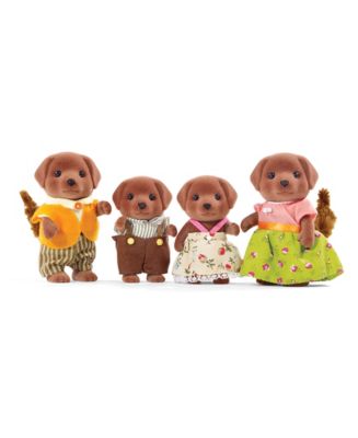 Calico Critters - Chocolate Labrador Family - Macy's
