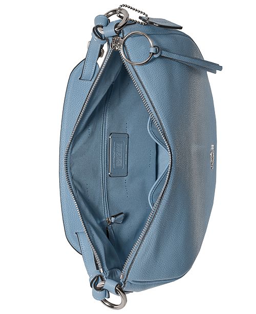 COACH Sutton Hobo in Polished Pebble Leather & Reviews - Handbags ...