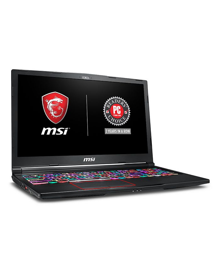 MSI GE63 Raider RGB-011 15.6" Premium Gaming Laptop RGB - Macy's