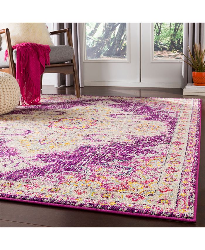 Surya Morocco MRC-2309 Fuschia 7'10" x 10'3" Area Rug - Macy's