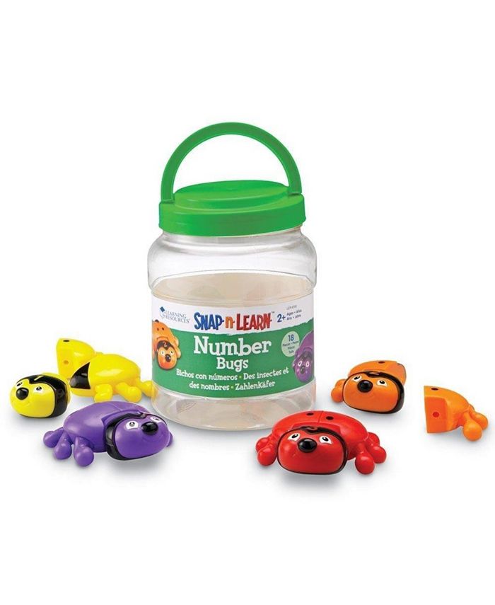 Learning Resources Snap-N-Learn Number Bugs - Macy's