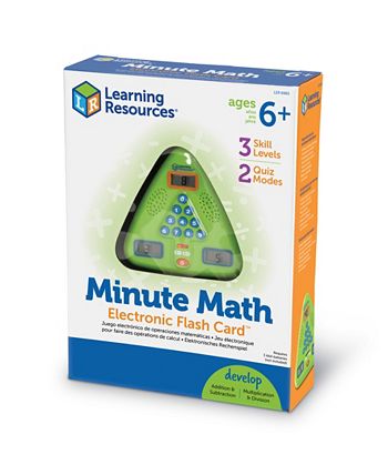 Learning Resources Minute Math Electronic Flash Card - Macy's