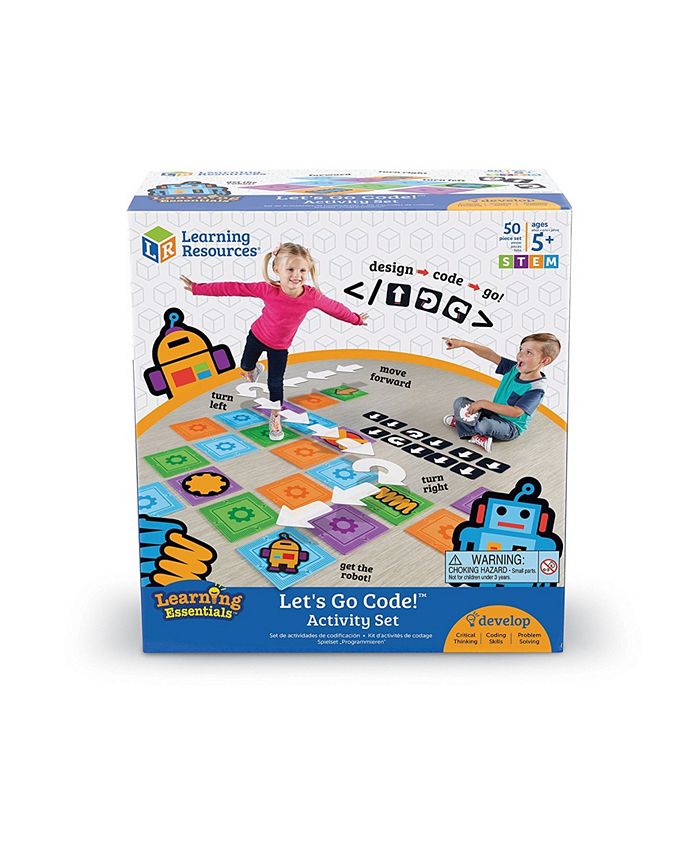 Learning Resources Learning Essentials - Let's Go Code Activity Set ...