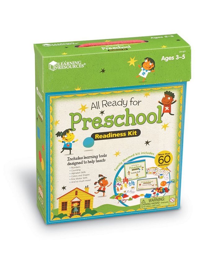 Learning Resources All Ready For Preschool Readiness Kit - Macy's