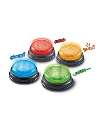 Learning Resources Lights and Sounds Buzzers Set of 12 - Macy's