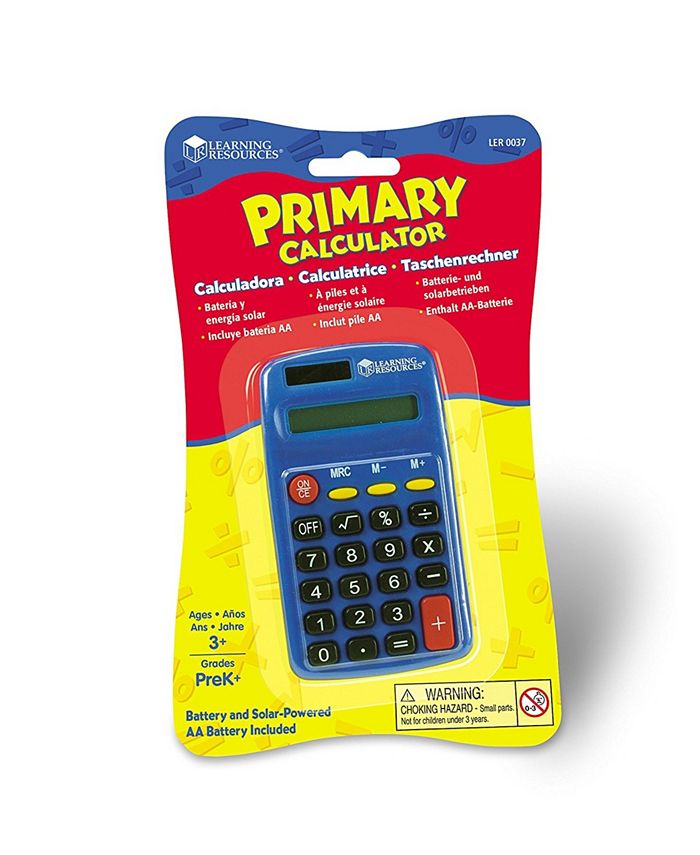 Learning Resources Primary Calculator Single - Macy's