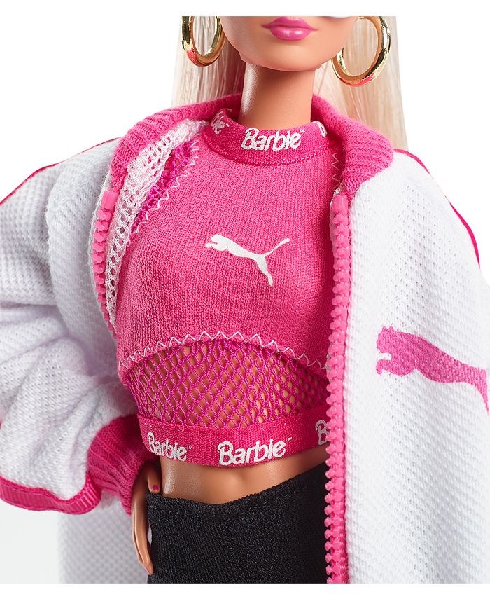 Barbie Puma Doll White Jacket - Macy's