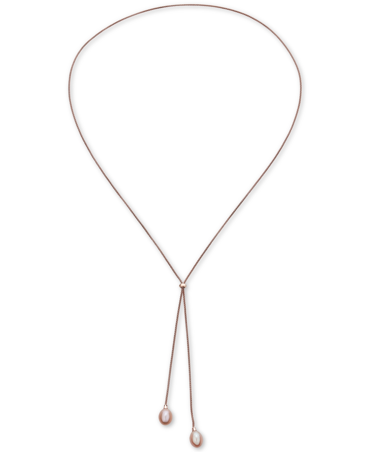 Click here for Cultured Freshwater Pearl (9-1/2mm) 36 Adjustable... prices