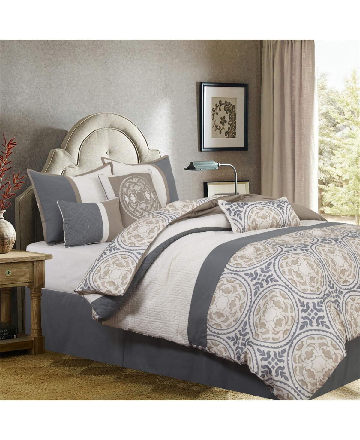 Click here for Stratford Park Camila 7-Pc. Comforter Set  King -... prices