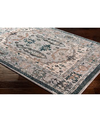 Surya Soft Touch SFT-2303 Teal 7'10" x 10'3" Area Rug - Macy's