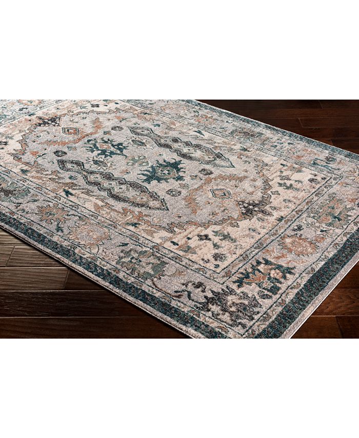Surya Soft Touch SFT-2303 Teal 7'10" x 10'3" Area Rug - Macy's
