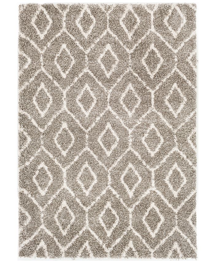 Surya Serengeti Shag SGT-2303 Dark Brown 7'10" x 10'3" Area Rug - Macy's