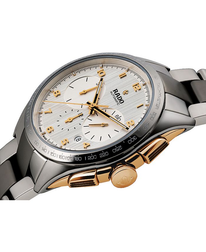 Rado Men's Swiss Automatic Chronograph HyperChrome Plasma High-Tech ...