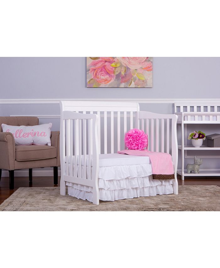 Dream On Me Baby Aden Convertible 4-in-1 Mini Crib, Natural - Macy's