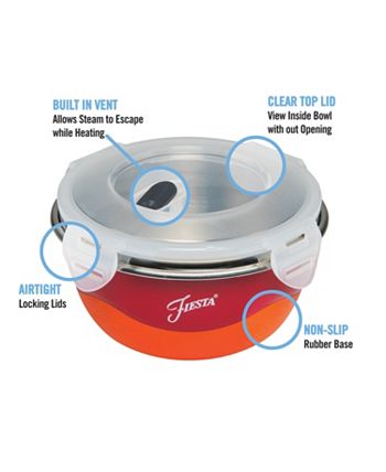 Fiesta Prep Bowl and Lid Set, 8 Piece - Macy's