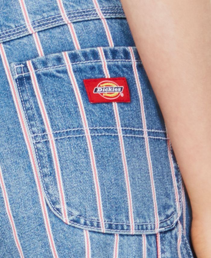 Dickies Striped High-Rise Carpenter Jeans - Macy's
