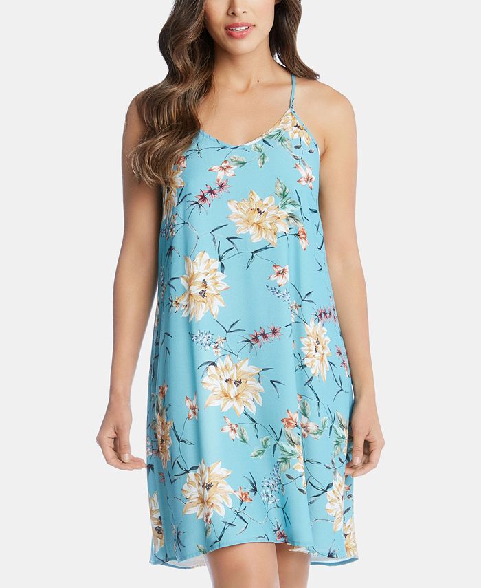 Karen Kane Printed Racerback Dress - Macy's