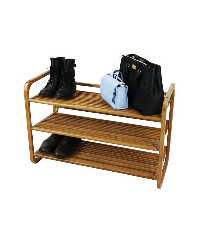 Oceanstar 3-Tier Bamboo Shoe Rack - Macy's