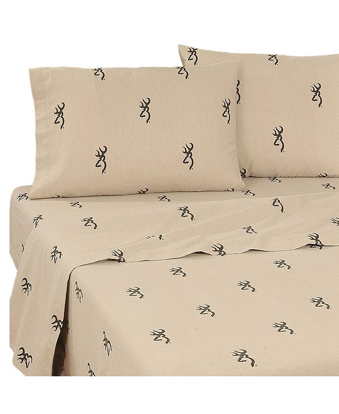 Karin Maki Browning Buckmark King Sheet Set - Macy's