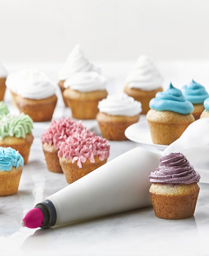 Trudeau 5 Piece Decorating Set, Plastic Tips - Macy's