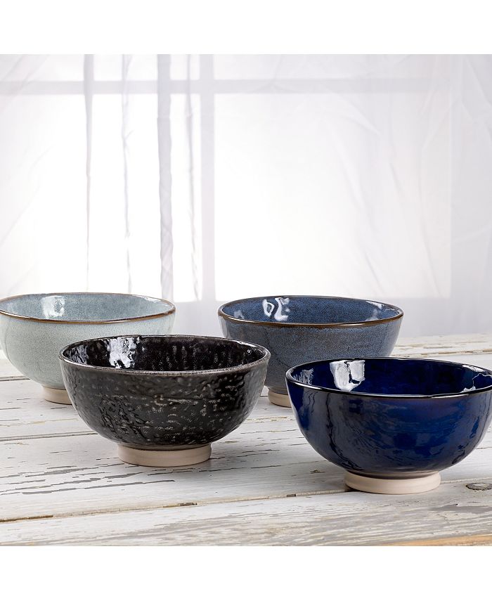 over&back Cascade Bowls - Set Of 4 - Macy's