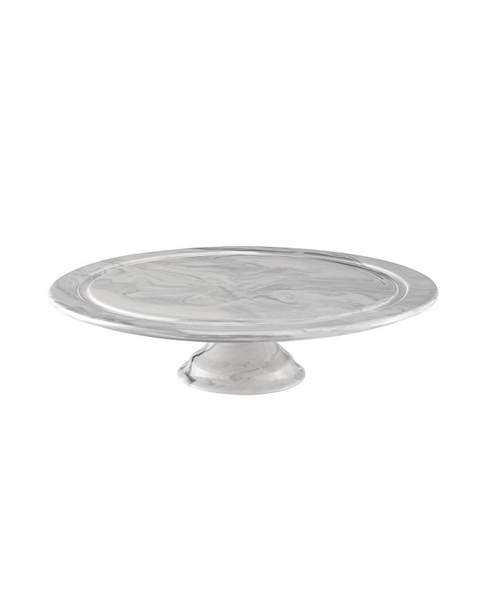 over&back Marble Finish Pedestal Cake Stand - Macy's