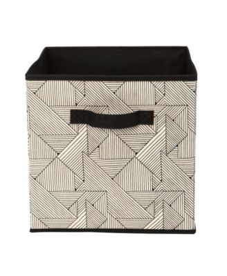 The Macbeth Collection Closet Candie Geo Natural Storage Cube - Macy's