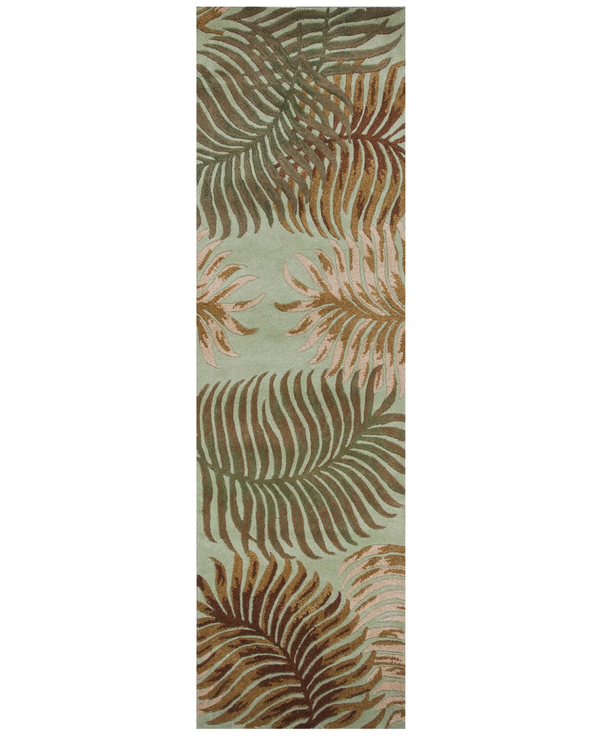 Click here for Kas Havana Fern View 23 x 8 Runner Area Rug - 2612... prices