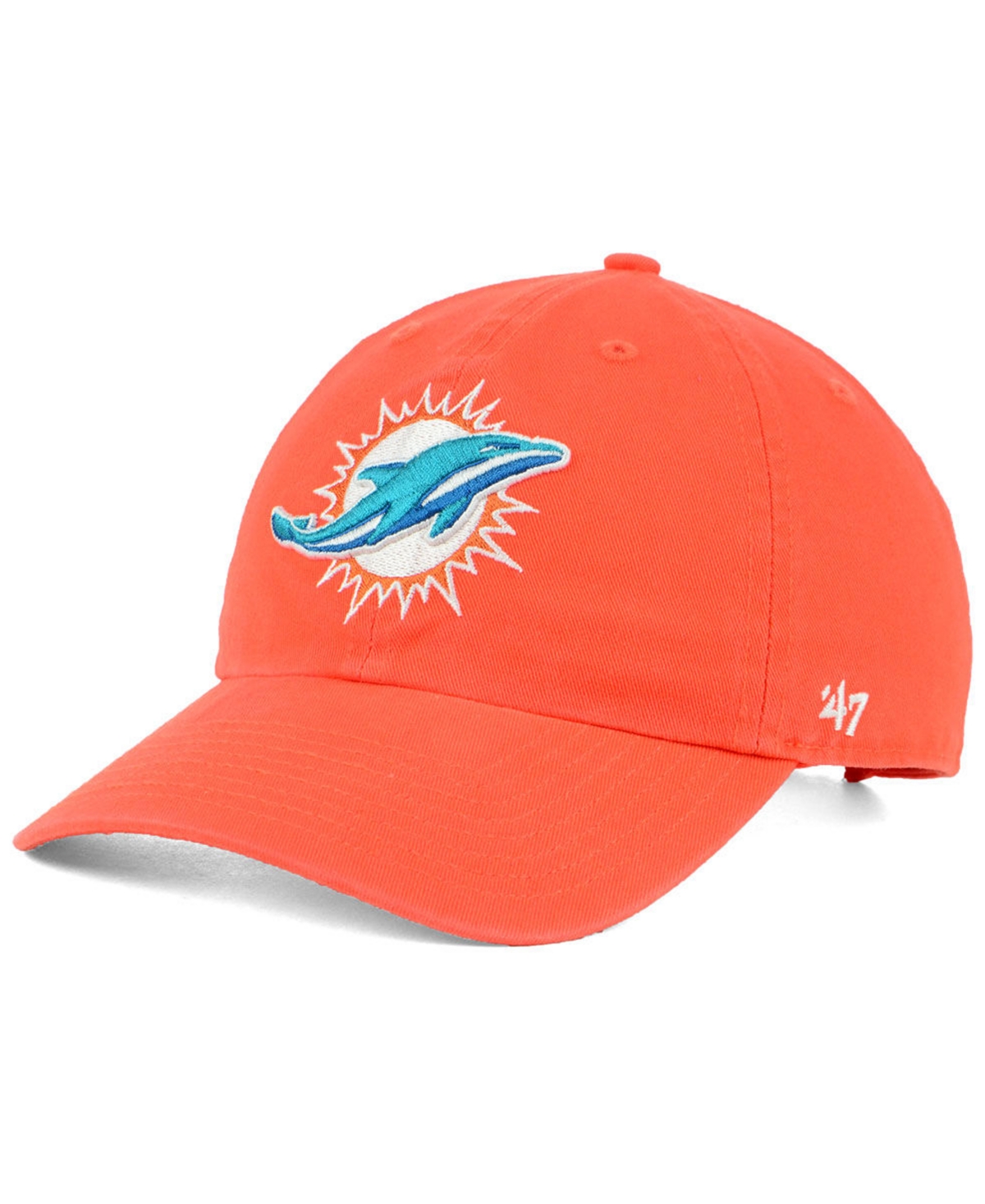 Click here for 47 Brand Miami Dolphins Clean Up Cap - Orange prices