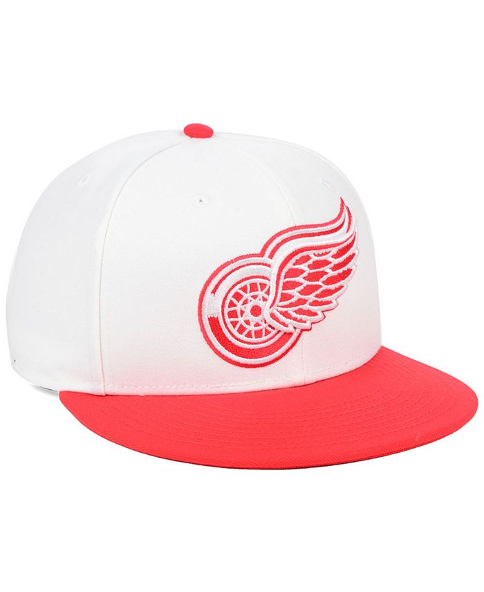 Authentic NHL Headwear Detroit Red Wings Basic Fan Fitted Cap - Macy's
