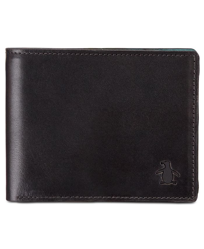 Original Penguin Penguin Men's Leather Wallet - Macy's