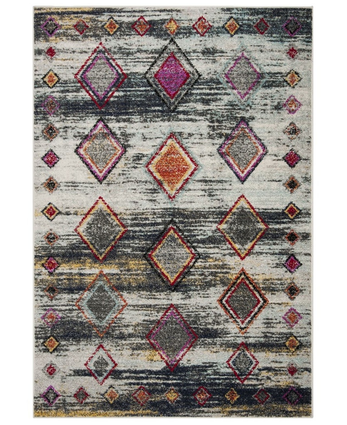 Click here for Safavieh Adirondack 205 Light Gray and Red 51 x 76... prices