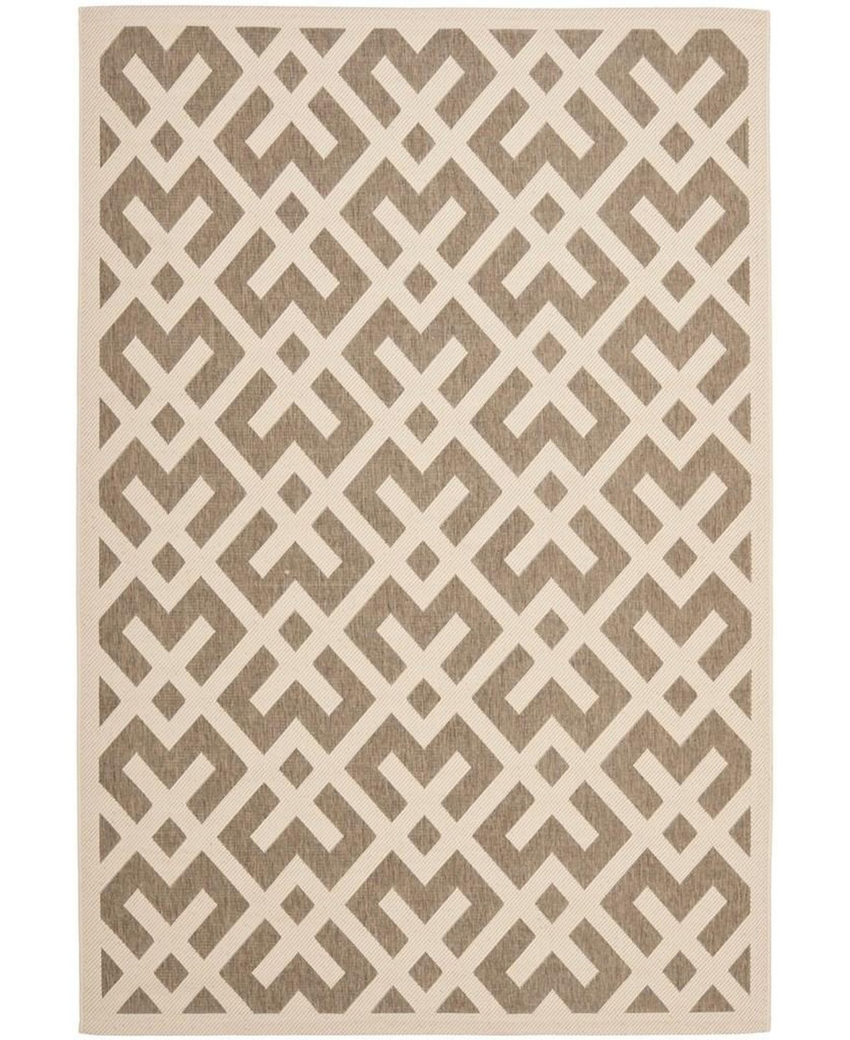 Click here for Safavieh Courtyard CY6915 Brown and Bone 53 x 77 O... prices