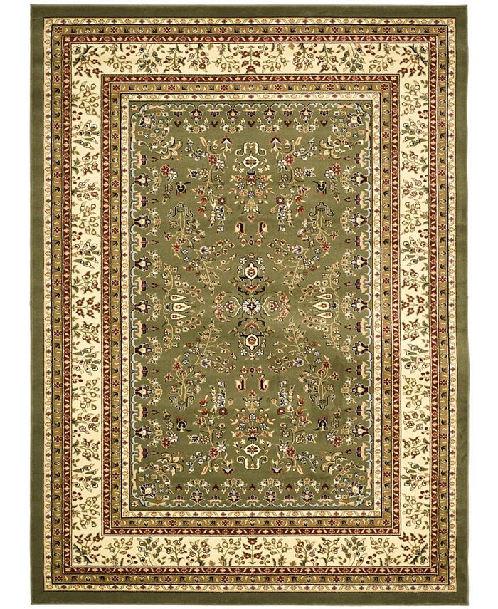 Safavieh Lyndhurst LNH331 Sage and Ivory 8' x 11' Area Rug - Macy's