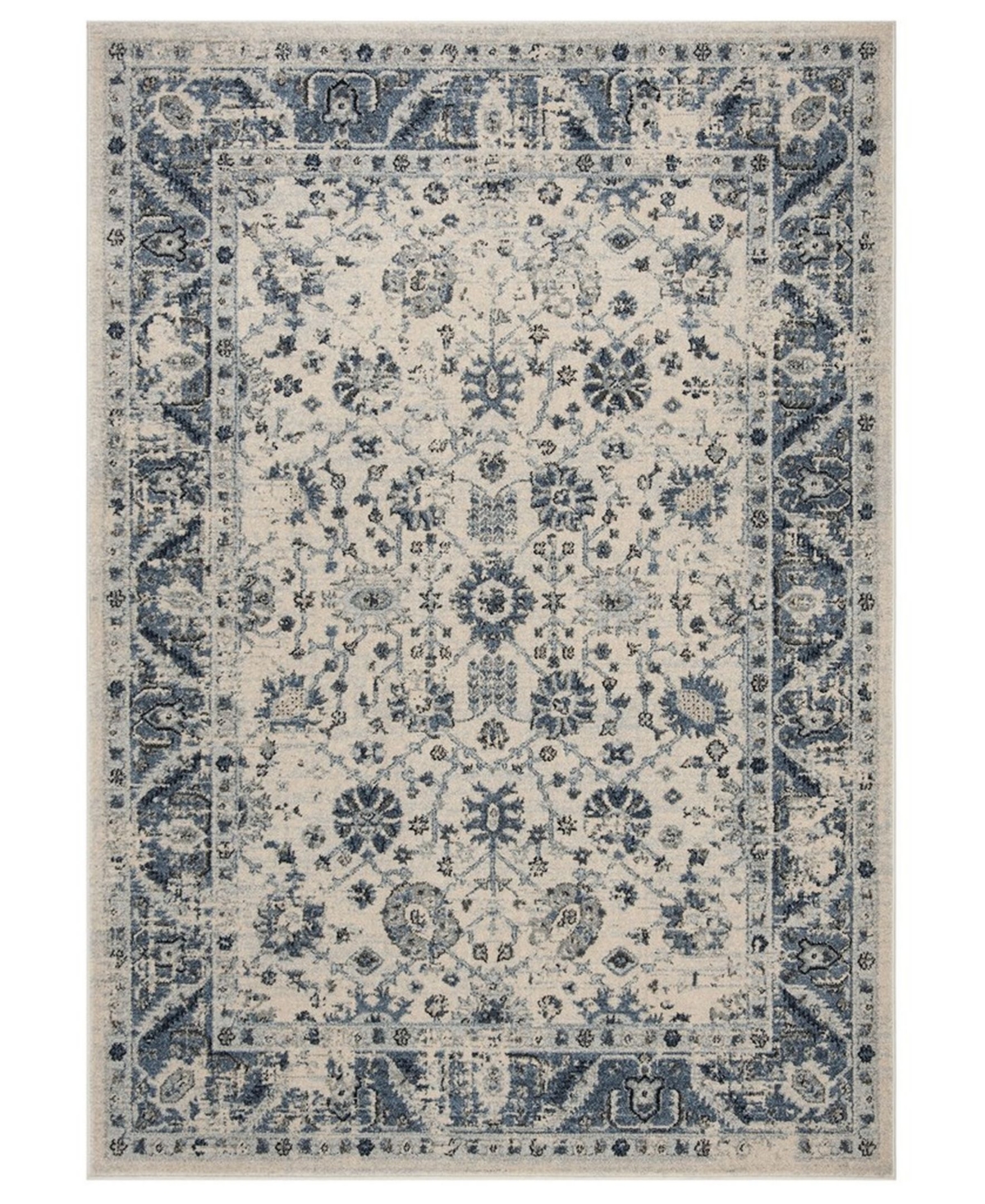 Click here for Safavieh Charleston CHL413 Ivory and Blue 53 x 76... prices
