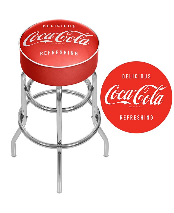 Furniture Coca Cola Vintage Pub Stool - Macy's