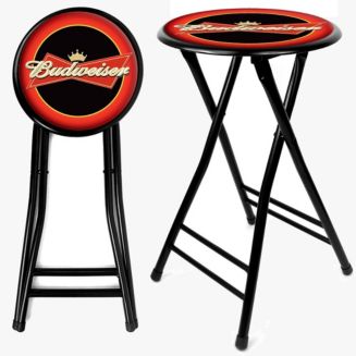 Budweiser 24" Cushioned Folding Stool - Macy's