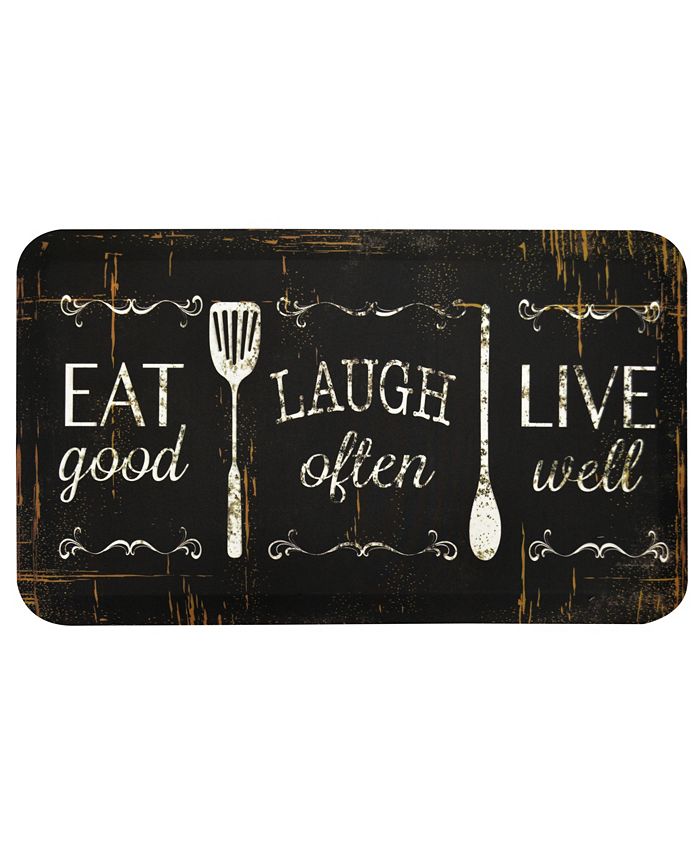 Home Dynamix Designer Chef Rooster Cushioned Anti-Fatigue Kitchen Mat ...