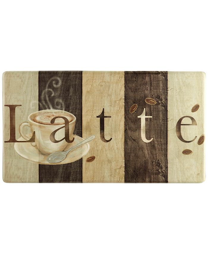 Home Dynamix Cook N Comfort Vintage "Latte" Embossed Cushioned Anti ...