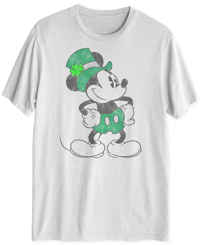 Hybrid Shamrock Mickey Men's Graphic T-Shirt - Macy's